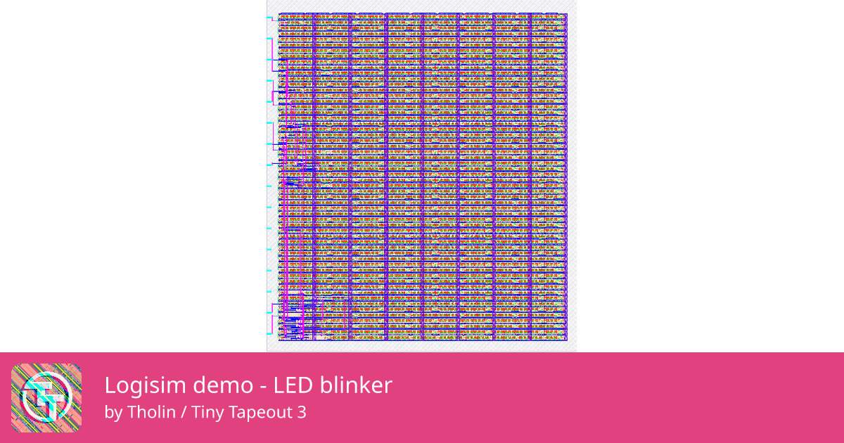 233 Logisim demo - LED blinker :: Quicker, easier and cheaper to make ...