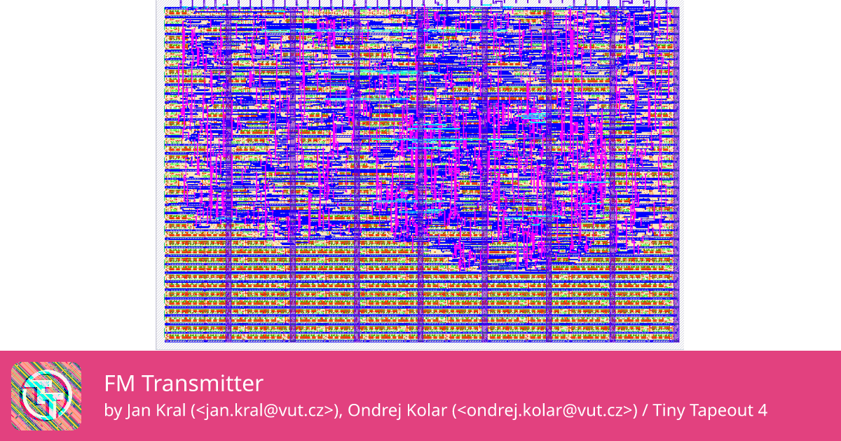 195 FM Transmitter :: Quicker, easier and cheaper to make your own chip!