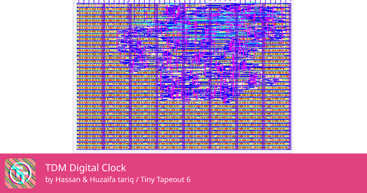 555 TDM Digital Clock :: Quicker, easier and cheaper to make your own chip!