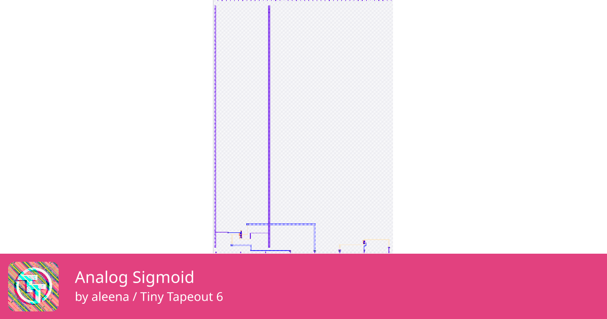 526 Analog Sigmoid :: Quicker, easier and cheaper to make your own chip!