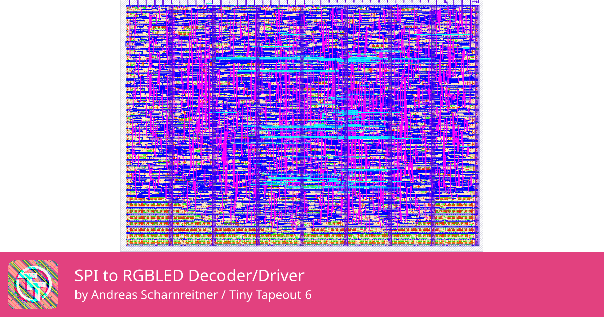 110 SPI to RGBLED Decoder/Driver :: Quicker, easier and cheaper to make ...