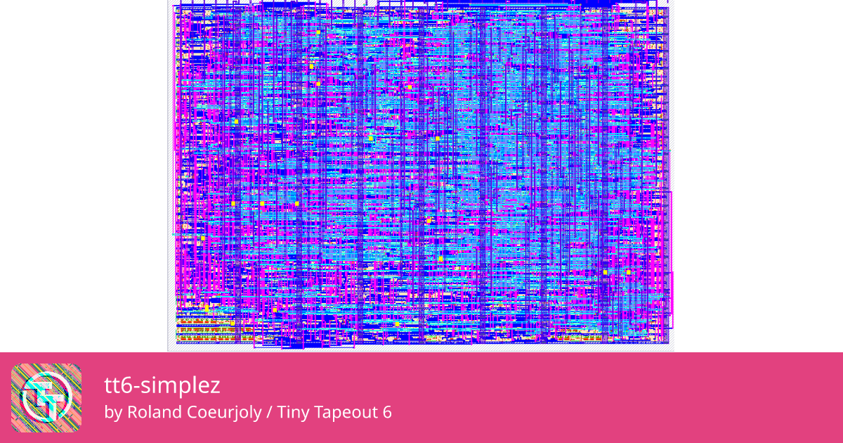 740 tt6-simplez :: Quicker, easier and cheaper to make your own chip!