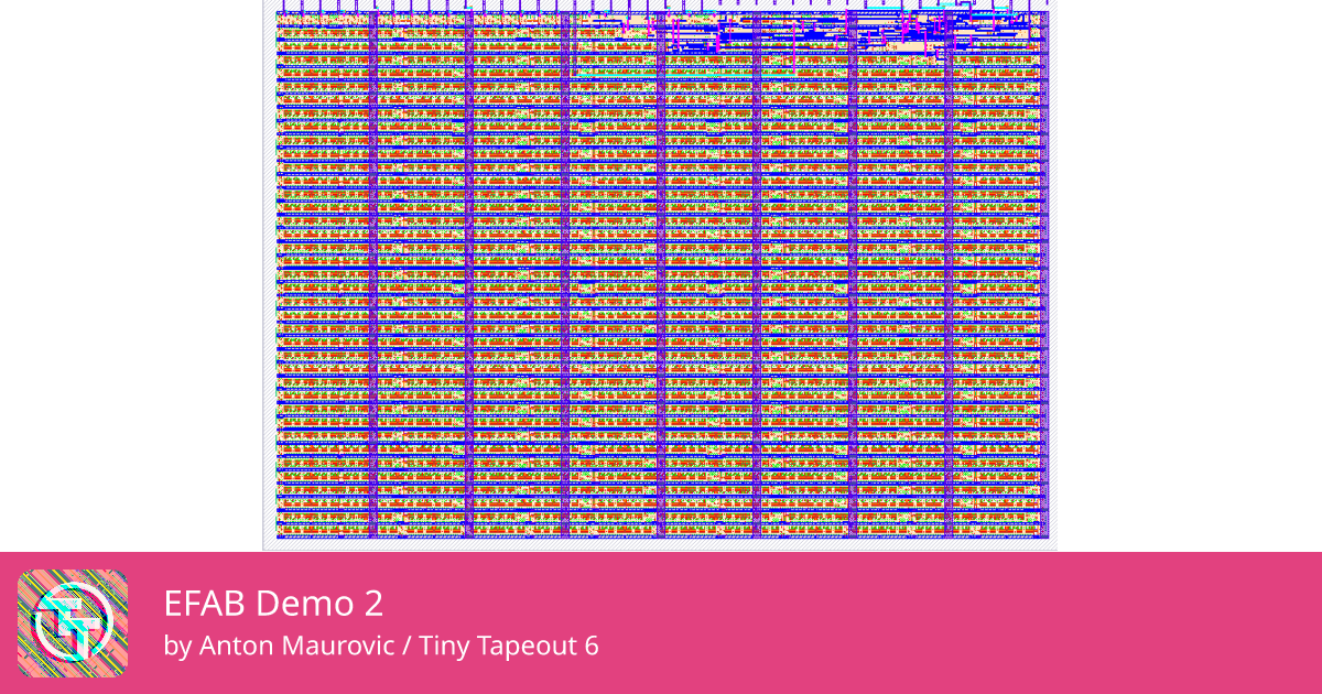 430 EFAB Demo 2 :: Quicker, easier and cheaper to make your own chip!