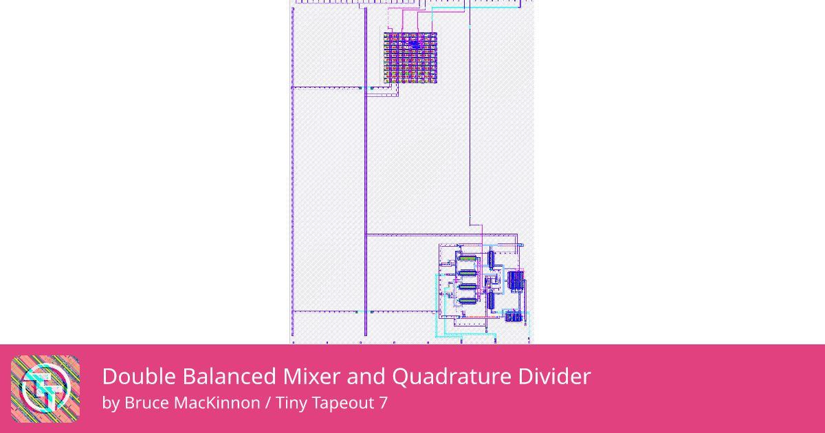 522 Double Balanced Mixer and Quadrature Divider :: Quicker, easier and ...