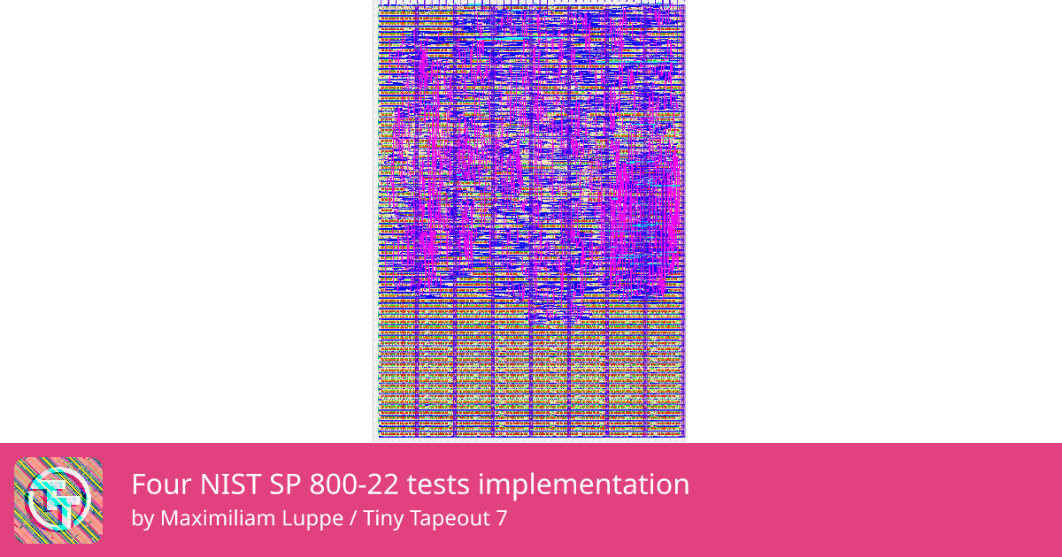 138 Four NIST SP 800-22 tests implementation :: Quicker, easier and ...