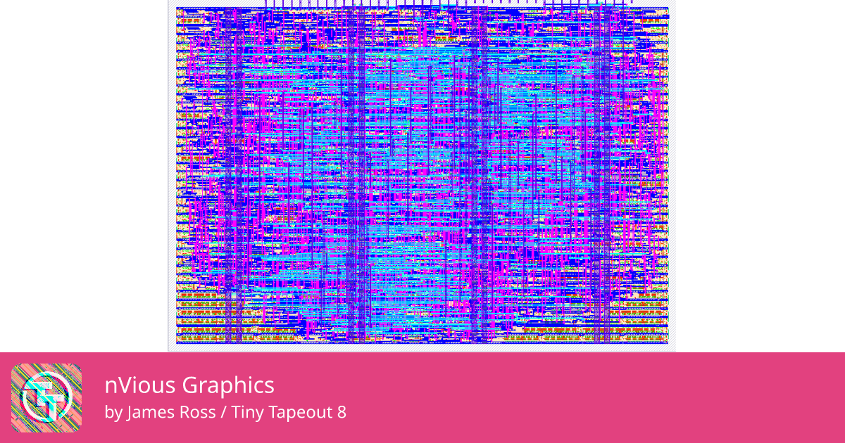 582 nVious Graphics :: Quicker, easier and cheaper to make your own chip!