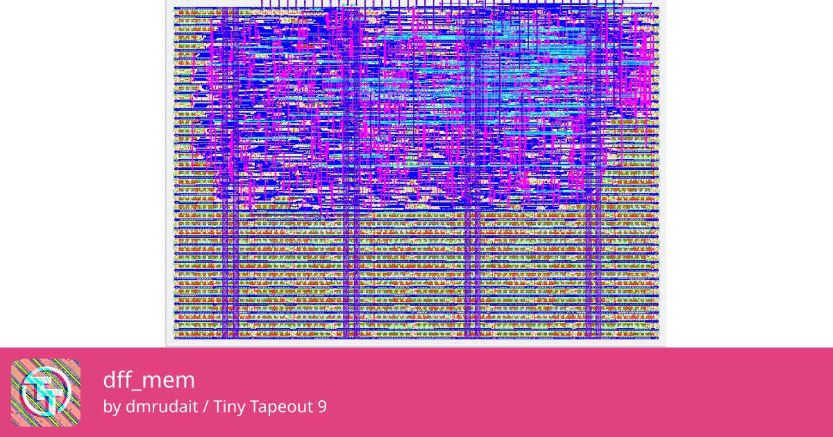 674 dff_mem :: Quicker, easier and cheaper to make your own chip!