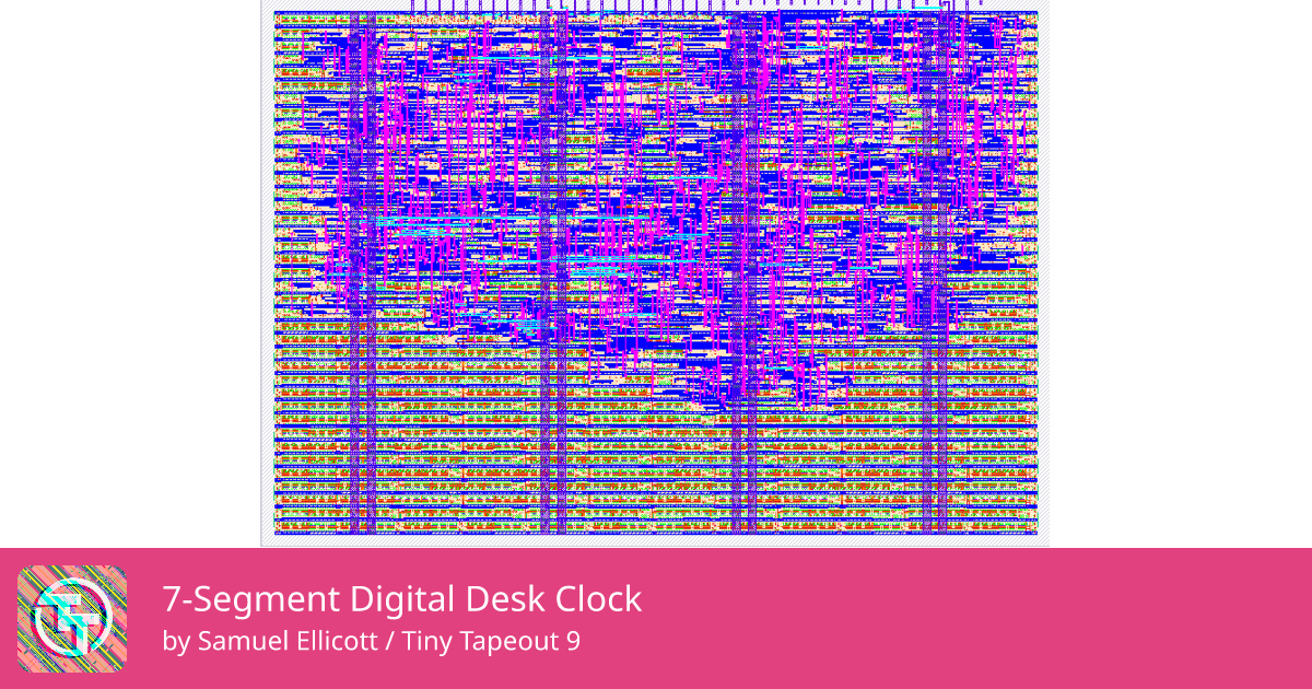 736 7-Segment Digital Desk Clock :: Quicker, easier and cheaper to make ...