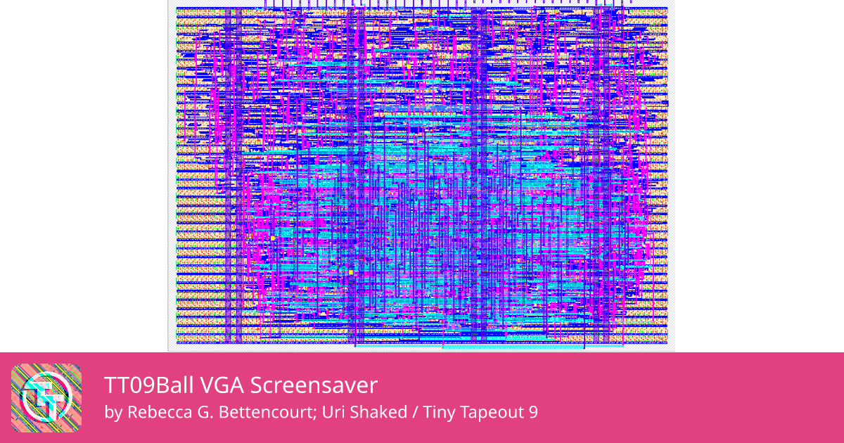 909 TT09Ball VGA Screensaver :: Quicker, easier and cheaper to make your own chip!