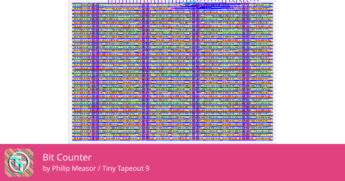66 Bit Counter :: Quicker, easier and cheaper to make your own chip!