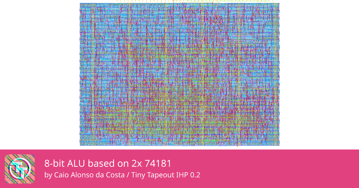 227 8-bit ALU based on 2x 74181 :: Quicker, easier and cheaper to make ...