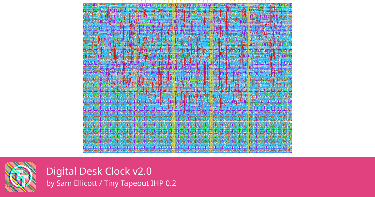 163 Digital Desk Clock v2.0 :: Quicker, easier and cheaper to make your ...