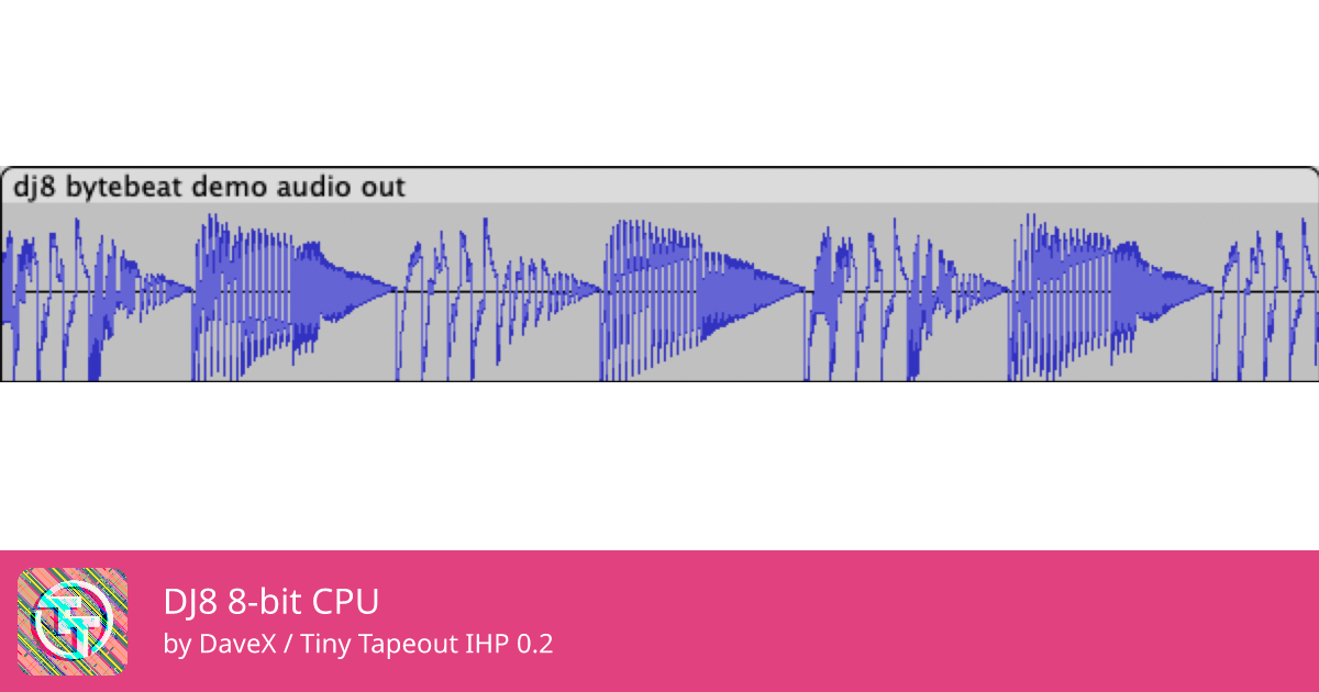 547 DJ8 8-bit CPU :: Quicker, easier and cheaper to make your own chip!