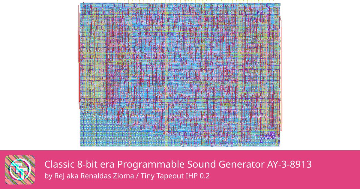 161 Classic 8-bit era Programmable Sound Generator AY-3-8913 :: Quicker ...