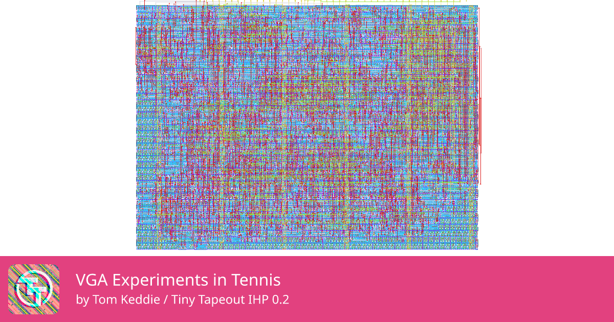 553 VGA Experiments in Tennis :: Quicker, easier and cheaper to make ...