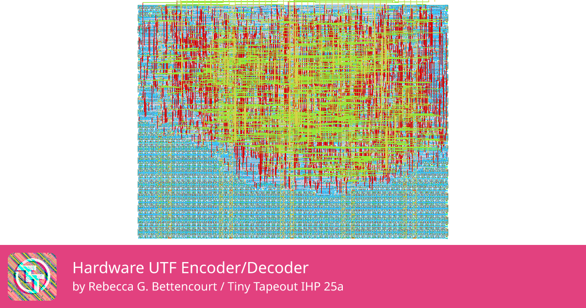367 Hardware UTF Encoder/Decoder :: Quicker, easier and cheaper to make ...