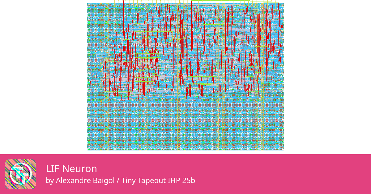 423 LIF Neuron :: Quicker, easier and cheaper to make your own chip!