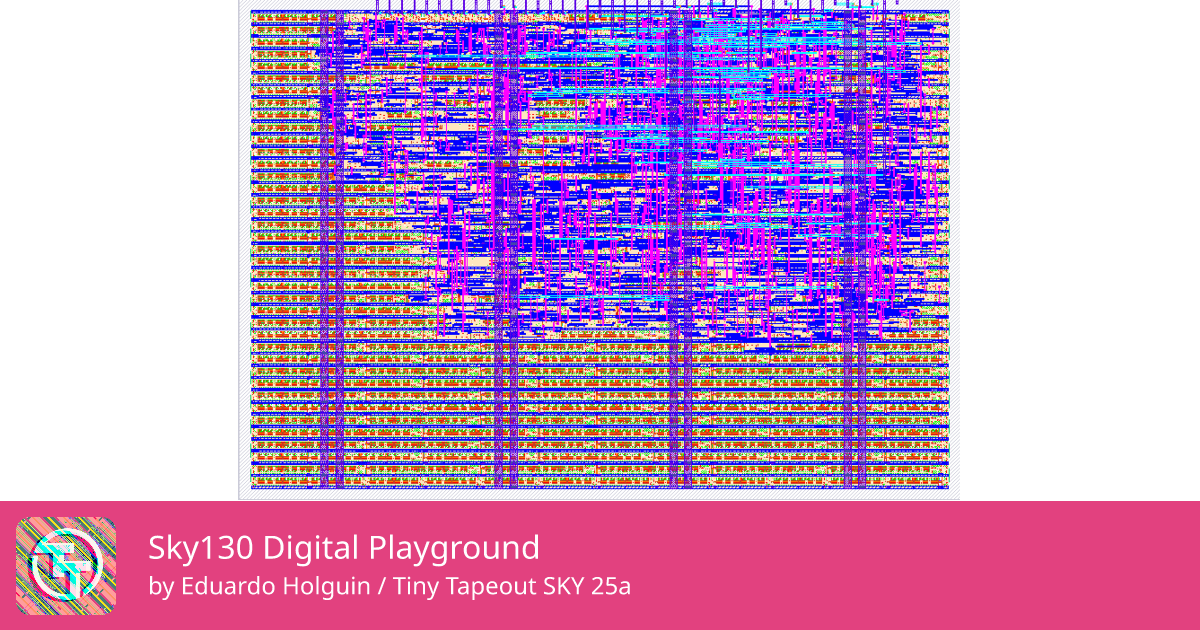 419 Sky130 Digital Playground :: Quicker, easier and cheaper to make ...