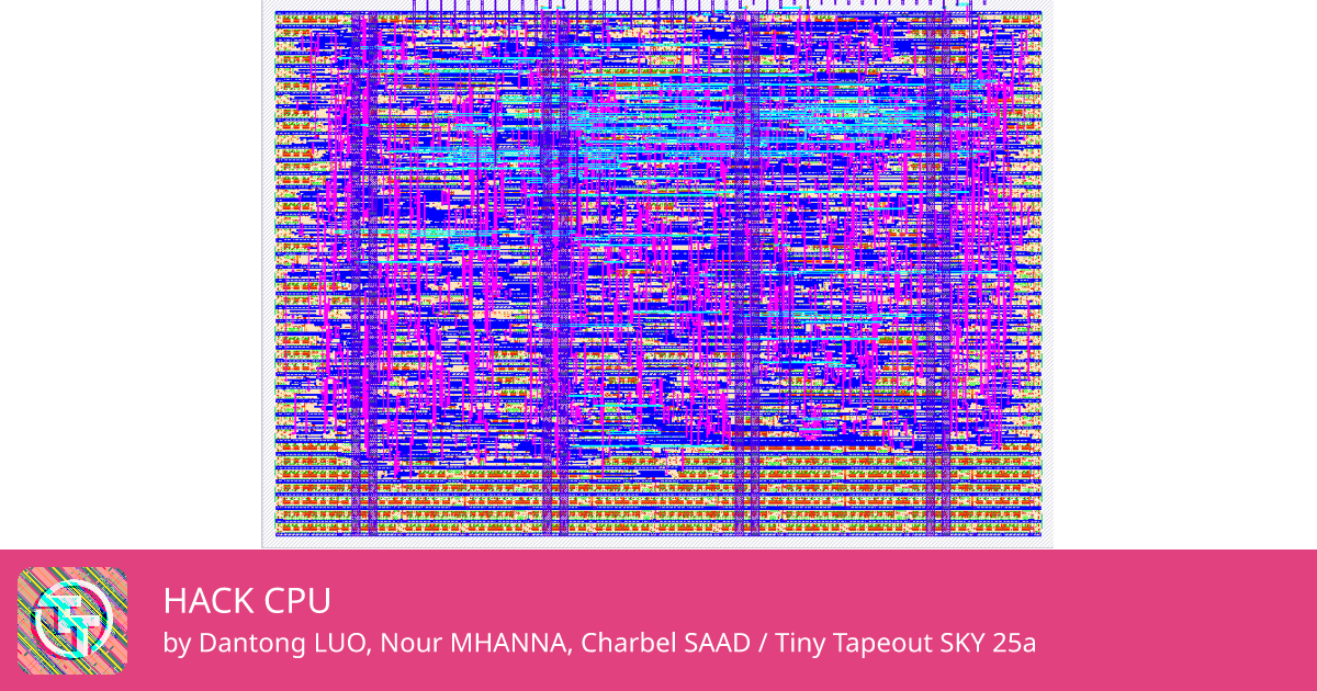 1002 HACK CPU :: Quicker, easier and cheaper to make your own chip!