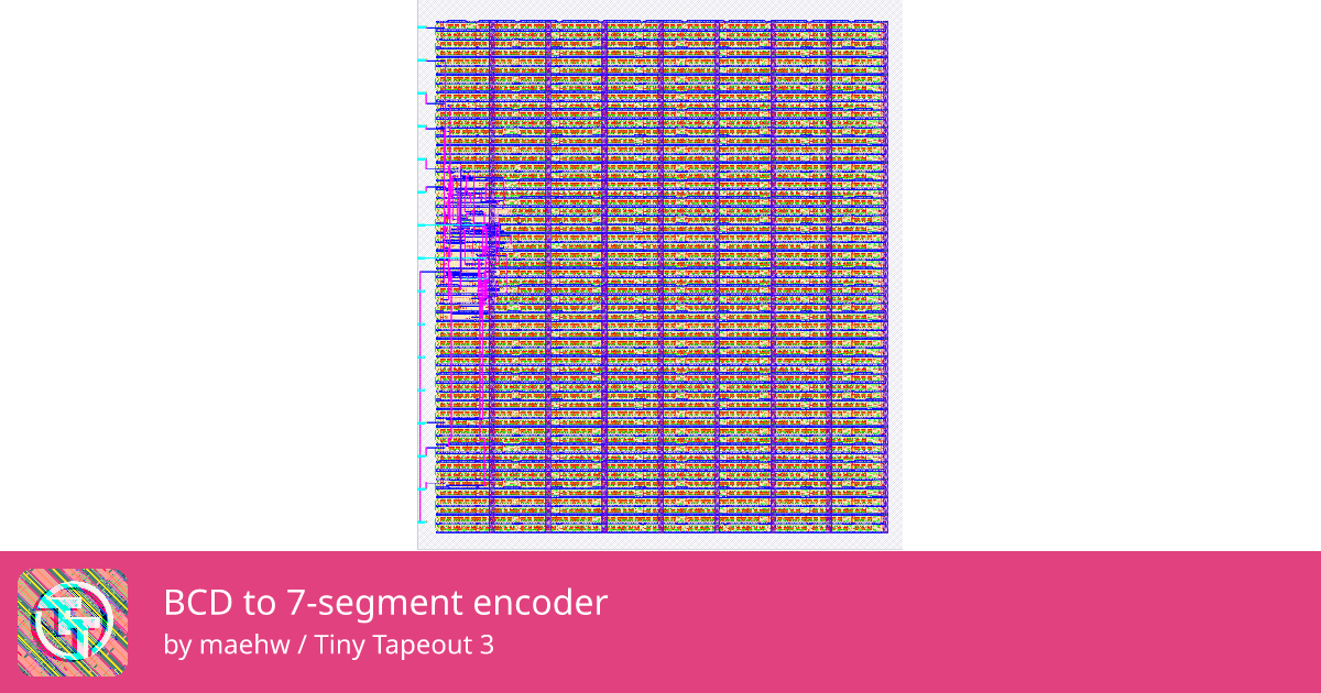 112 BCD to 7-segment encoder :: Quicker, easier and cheaper to make ...