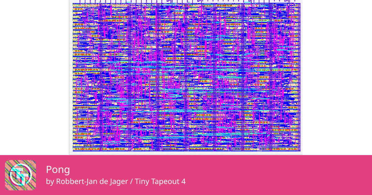 178 Pong :: Quicker, easier and cheaper to make your own chip!