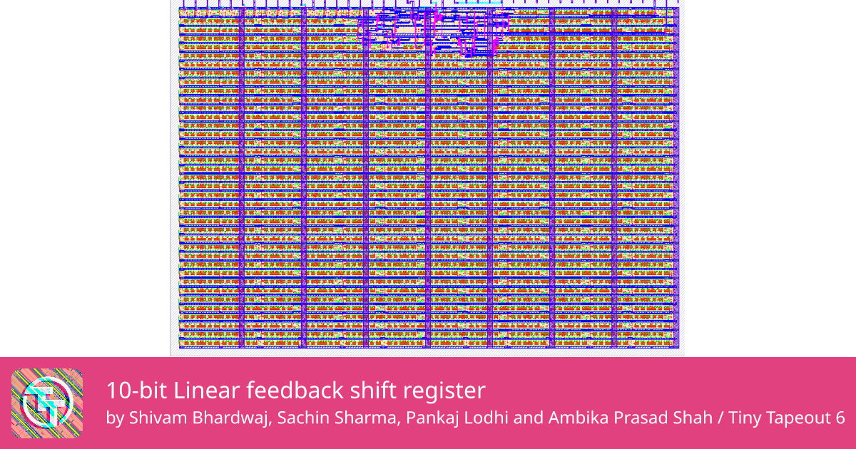 228 10-bit Linear feedback shift register :: Quicker, easier and ...