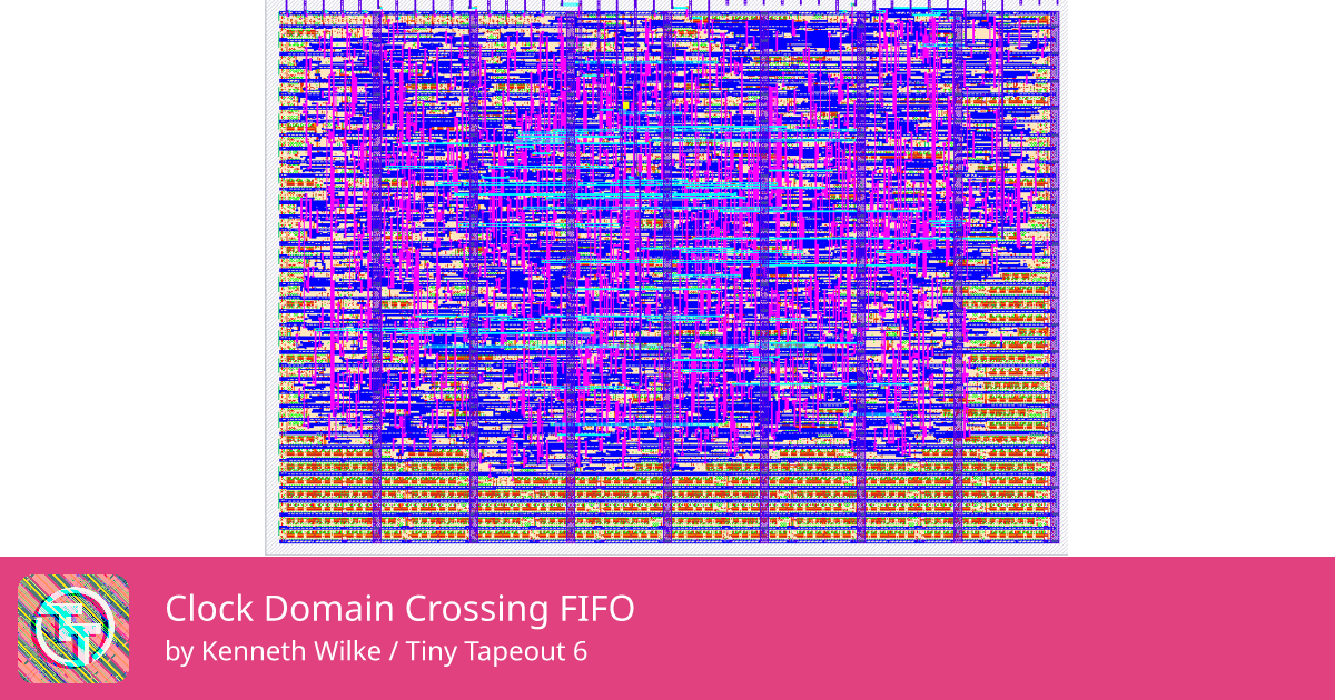 170 Clock Domain Crossing FIFO :: Quicker, easier and cheaper to make your own chip!