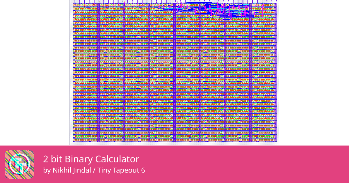 552 2 bit Binary Calculator :: Quicker, easier and cheaper to make your ...