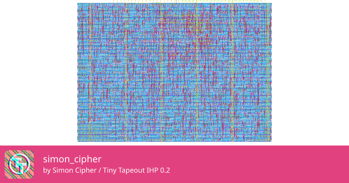 32 simon_cipher :: Quicker, easier and cheaper to make your own chip!