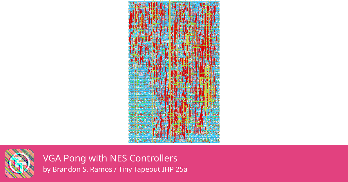 754 VGA Pong with NES Controllers :: Quicker, easier and cheaper to ...